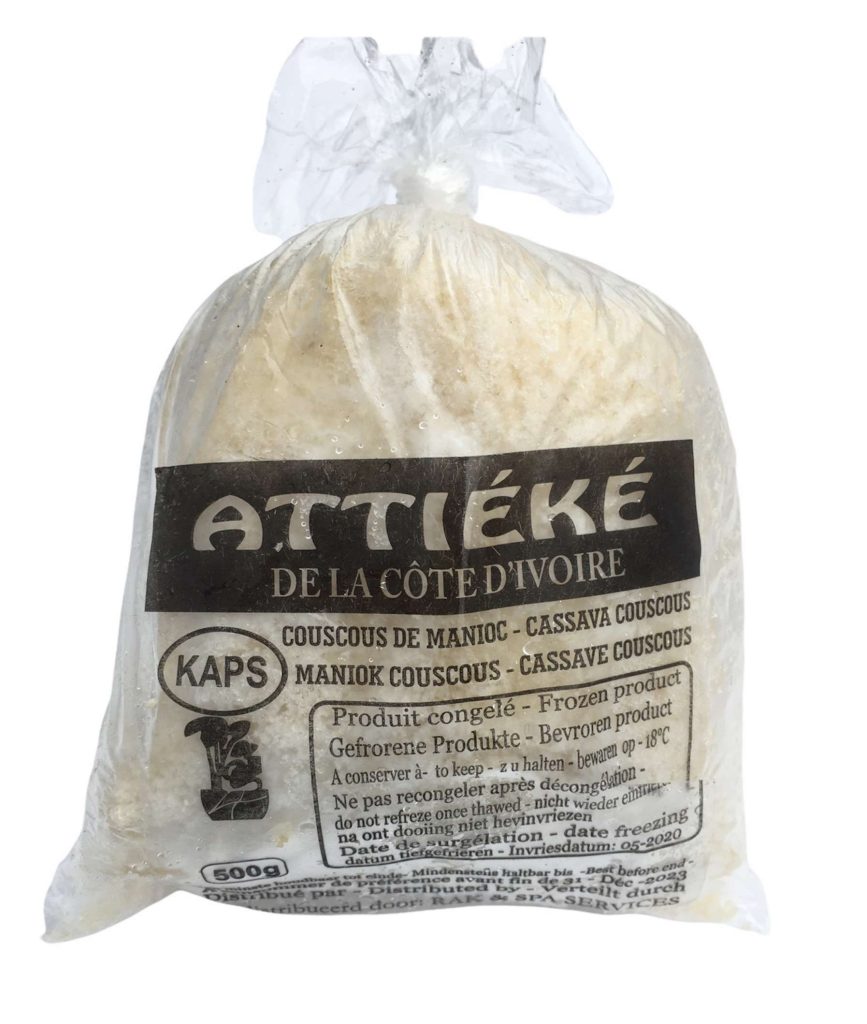 ATTIEKE MANIOC FROZEN, 500g - africanshopromania